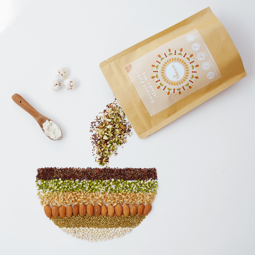 Sprouted Sathumaavu Mix - Nutritious Baby Food Blend – Nutrimum Babyfood