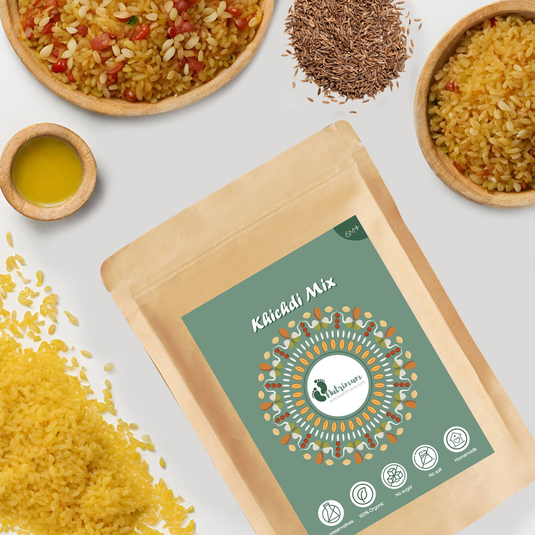 Khichdi Mix - Wholesome Baby Food for Healthy Growth – Nutrimum Babyfood