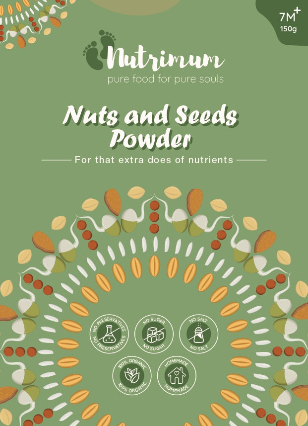 Nuts and Seeds Powder - Nutrient-Rich Baby Food Blend